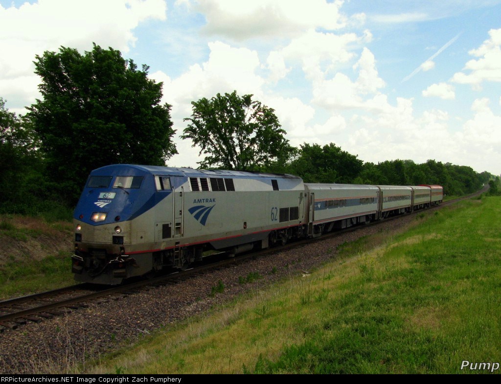 Westbound Amtrak Missouri River Runner Train #311